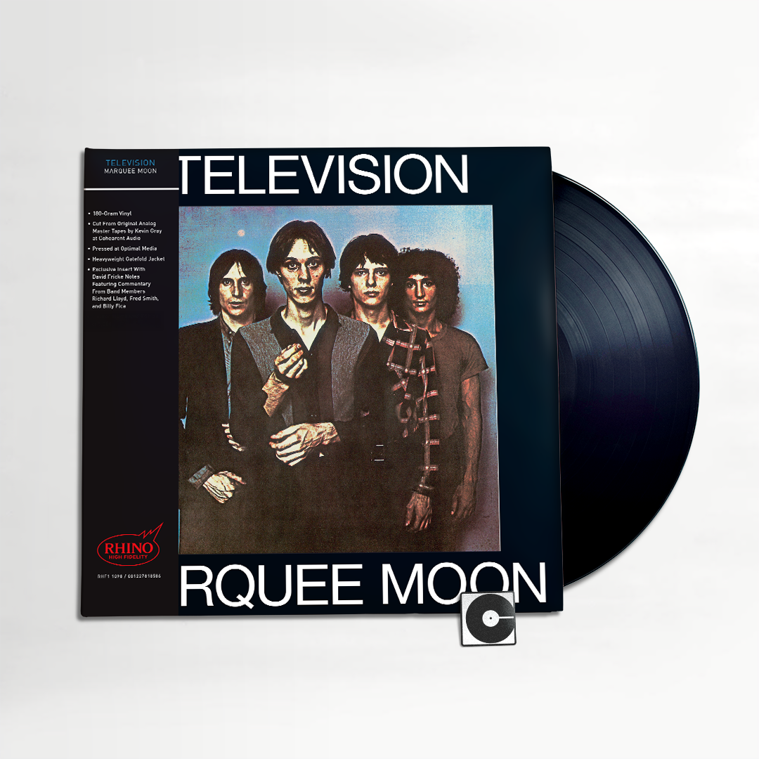 Television - "Marquee Moon" Rhino High Fidelity – ComebackVinyl.com