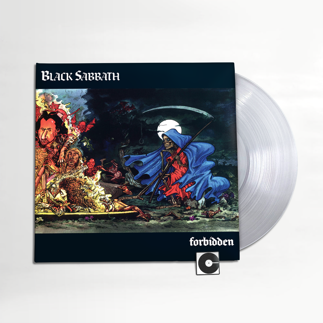 Black Sabbath - "Forbidden" Clear Vinyl – ComebackVinyl.com