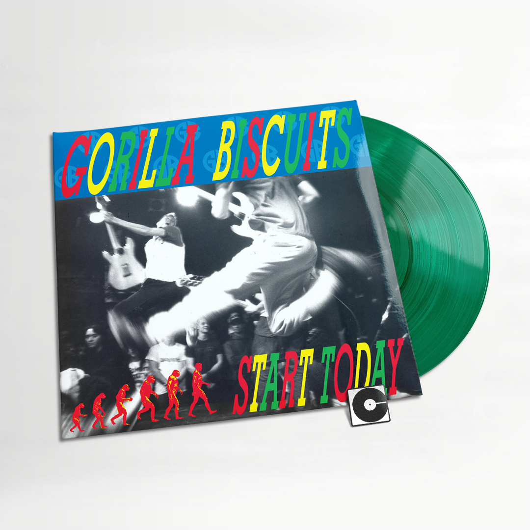 Gorilla Biscuits - "Start Today" Translucent Green Vinyl – ComebackVinyl.com