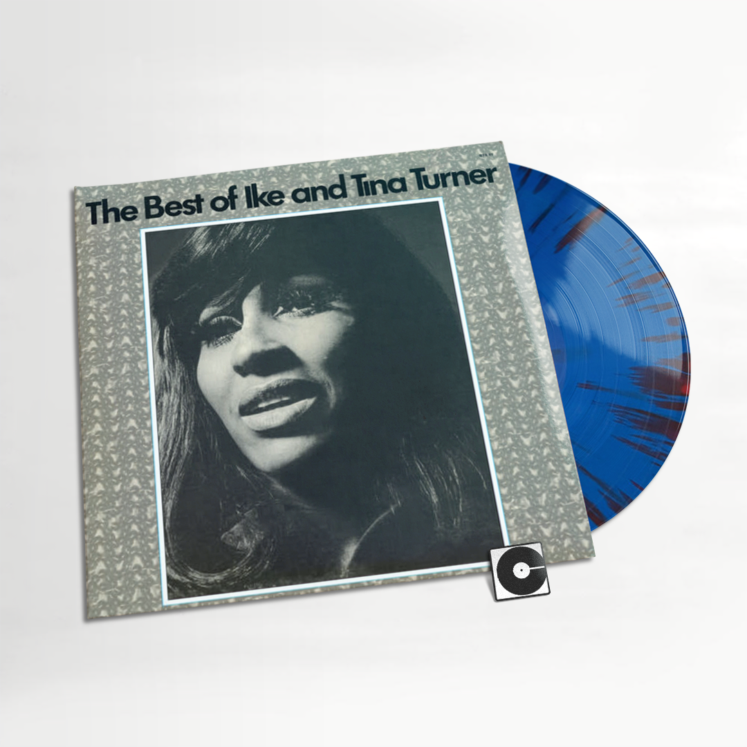 Ike And Tina Turner The Best Of Ike And Tina Turner Blue And Red Splat