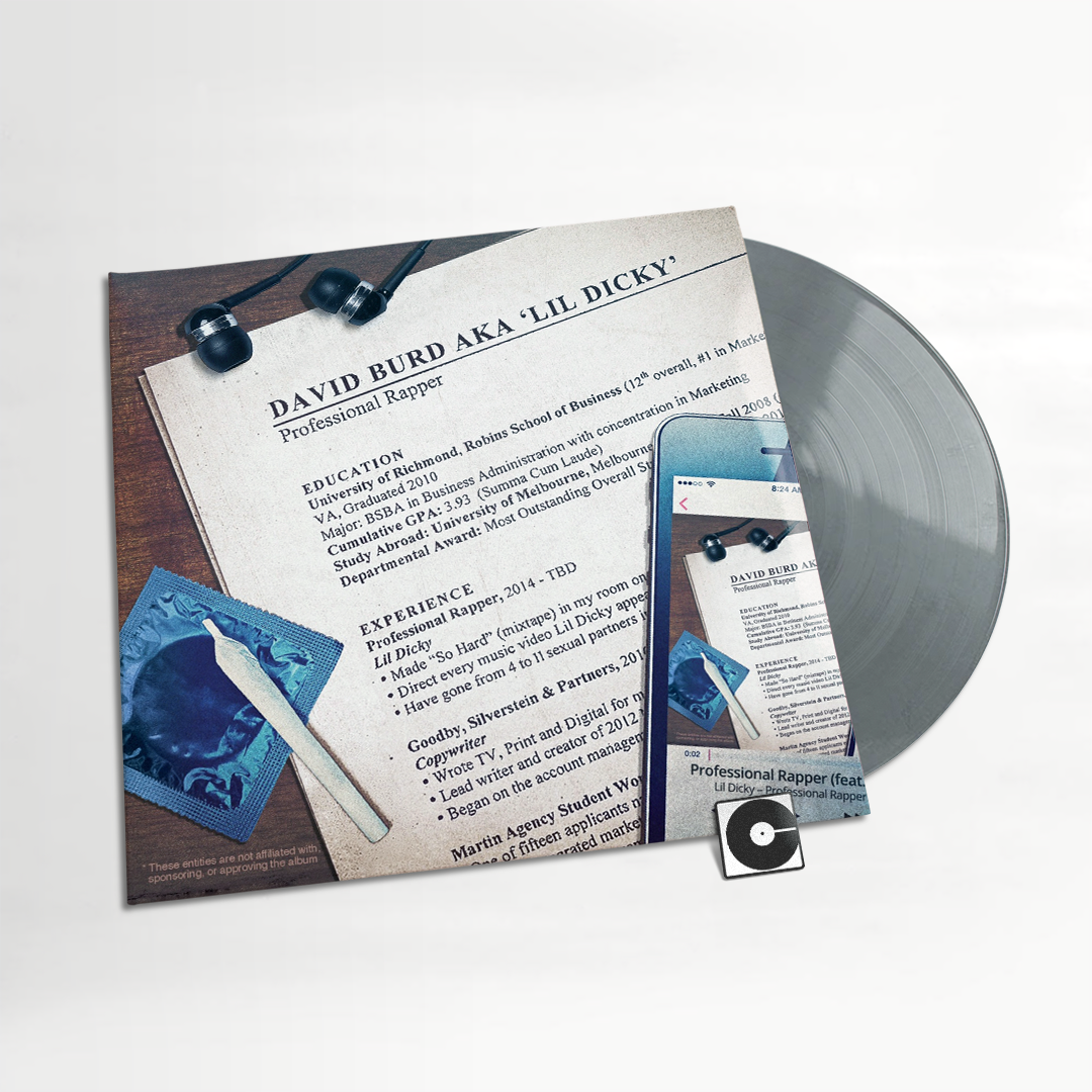 Lil Dicky - "Professional Rapper" Indie Exclusive – ComebackVinyl.com