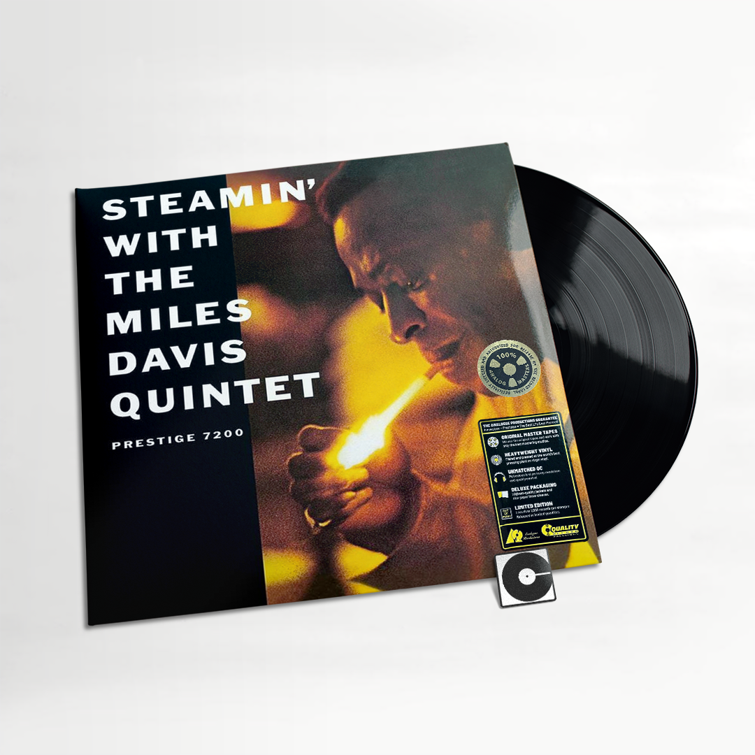 Miles Davis - "Steamin' With The Miles Davis Quintet" Analogue Product ...