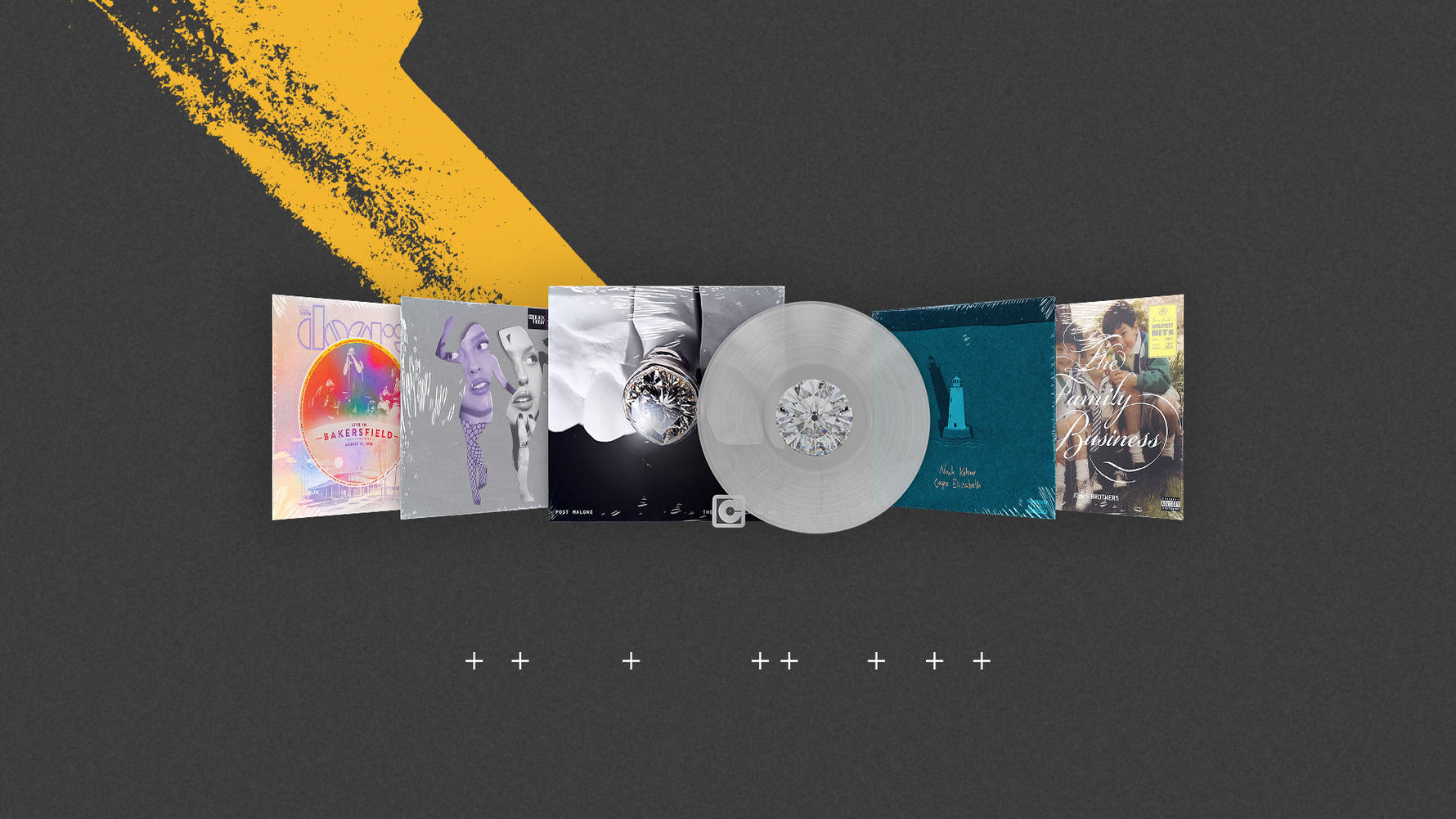 A modern online record store — ComebackVinyl.com