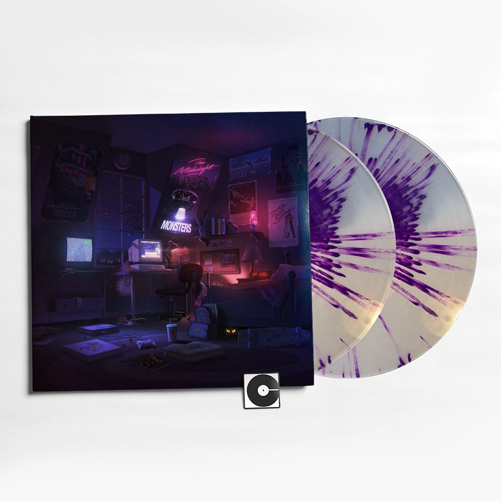 The Midnight - "Monsters" Clear W/ Purple Splatter Vinyl LP ...