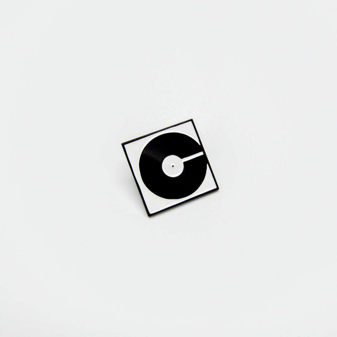 Iconic Enamel Pin – ComebackVinyl.com