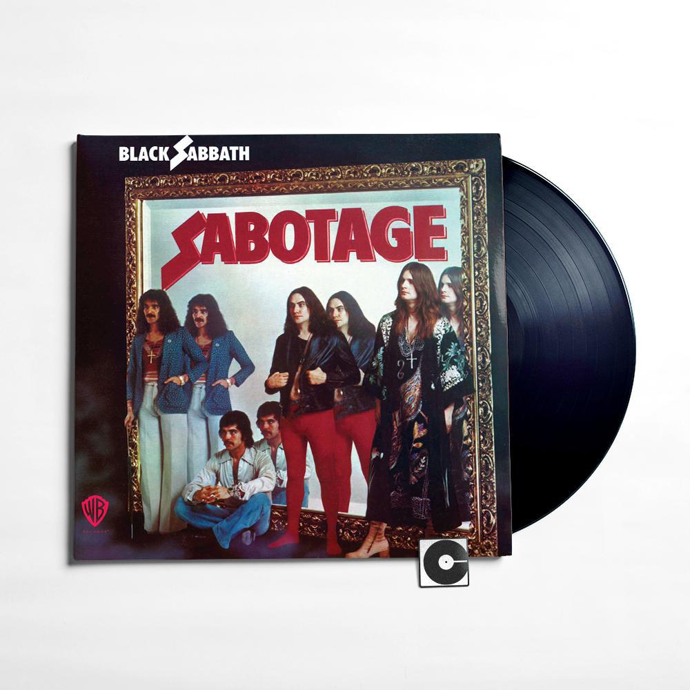 Black Sabbath Sabotage Back Cover